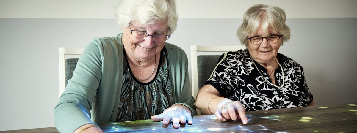 The Tovertafel Helps Nursing Homes Manage Dementia-Led Behaviors ...